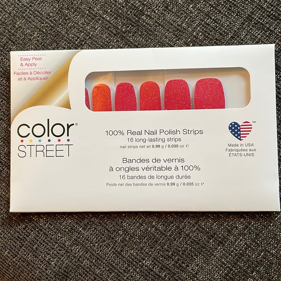 Other | Color Street Nail Set Cherry Float | Poshmark